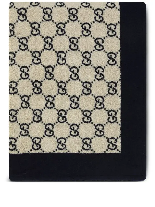 Gucci Gg Supreme Cotton Beach Towel
