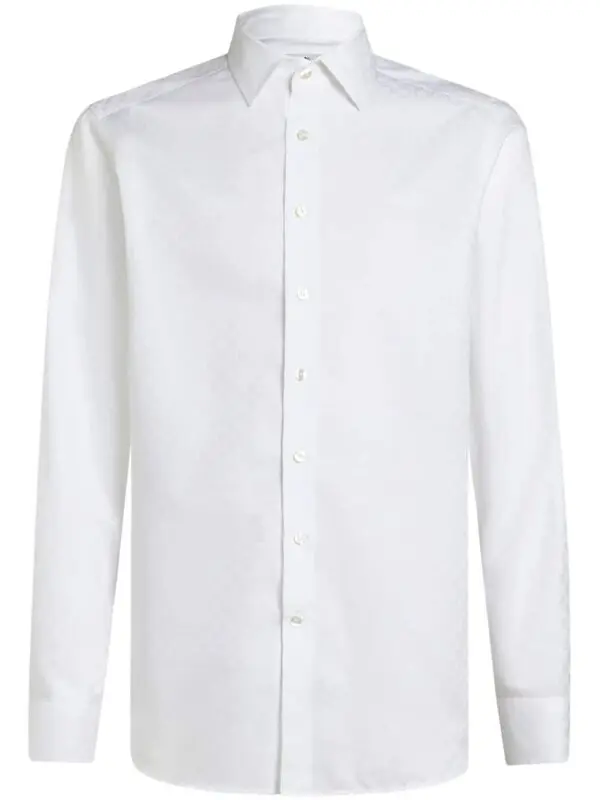 Etro Jacquard Cotton Shirt