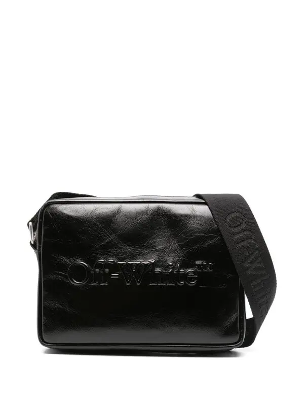 Off-White Bookish Leather Messenger Bag