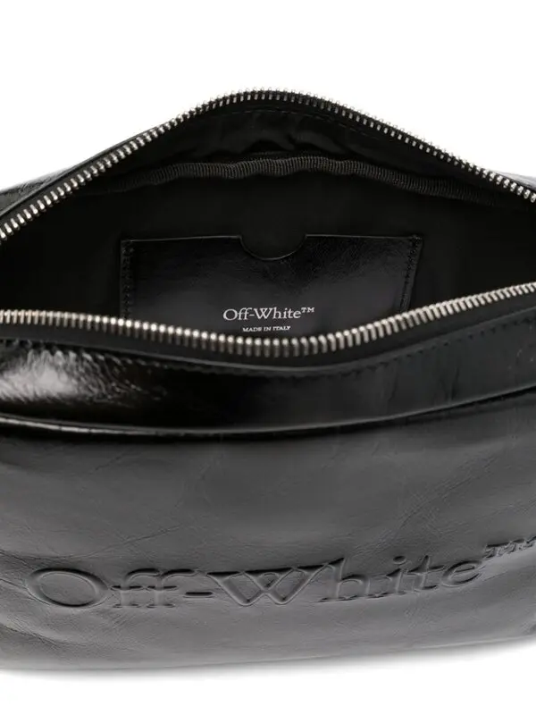 Off-White Bookish Leather Messenger Bag