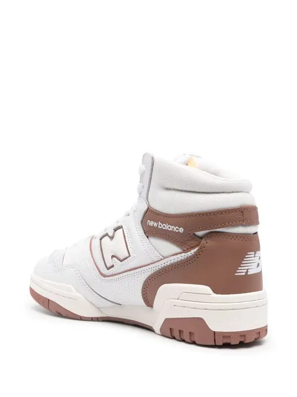 NEW BALANCE 650 Leather Sneakers - White