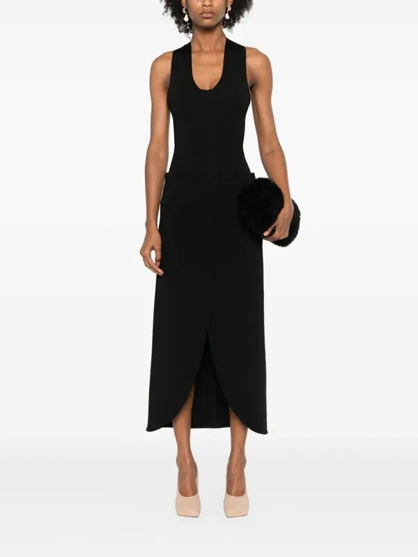 Khaite Toto Knitted Bodysuit - Black