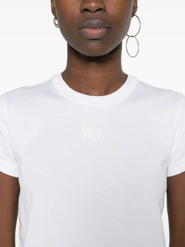 Alexander Wang Logo-print Cotton T-shirt