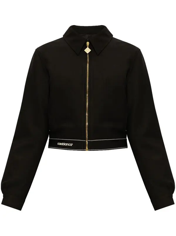 Casablanca Zip-fastening Logo-print Jacket