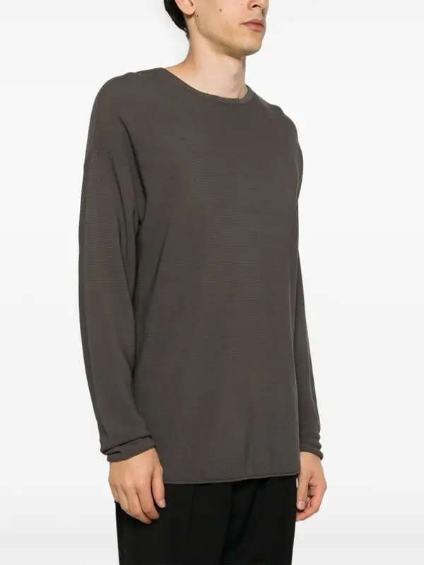 Isabel Benenato Rolled-trim Jumper