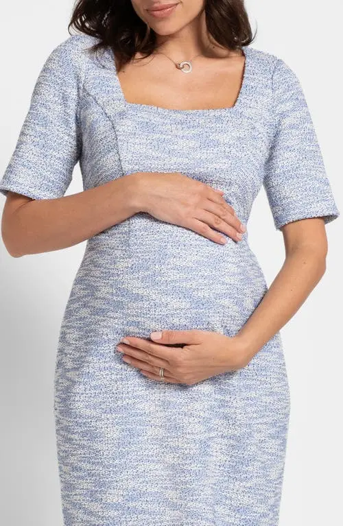 seraphine a line maternity dress Seraphine Sienna Bouclé Maternity Dress main image 1