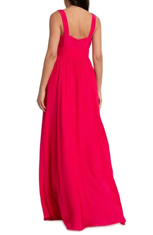 modest satin maxi evening dress product info and reviews The Marcilynne main image 0