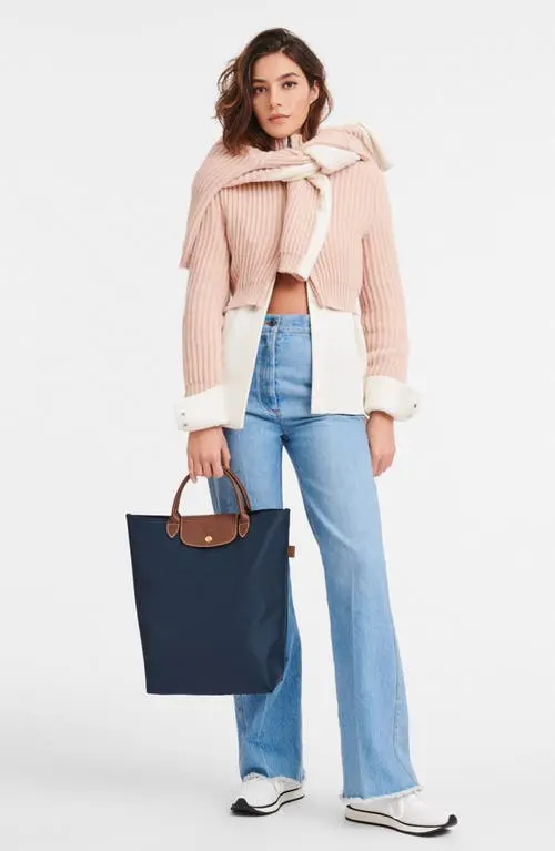Longchamp Medium Le Pliage Original Tote Bag - Navy