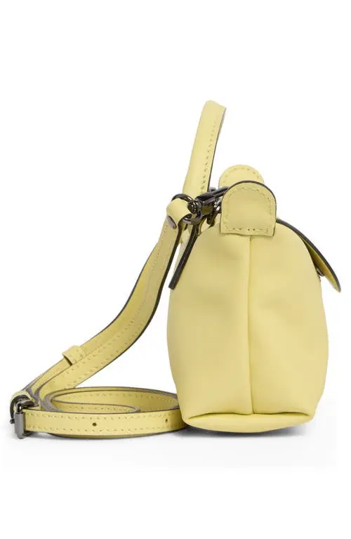 Longchamp Le Pliage Xtra Leather Clutch - Lime