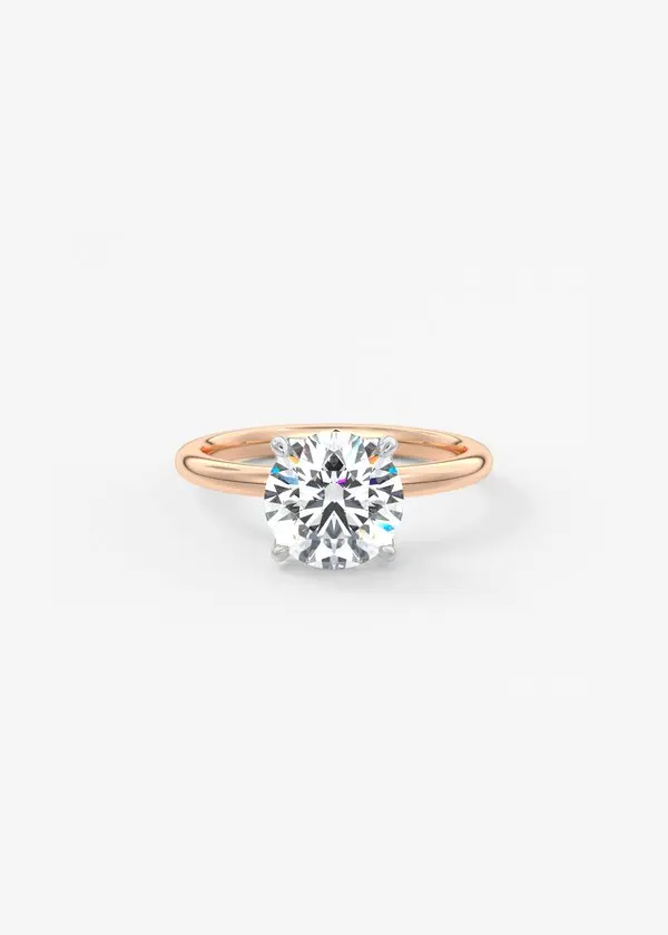 FRANK DARLING Bloom Royale Round Ring - Yellow Gold