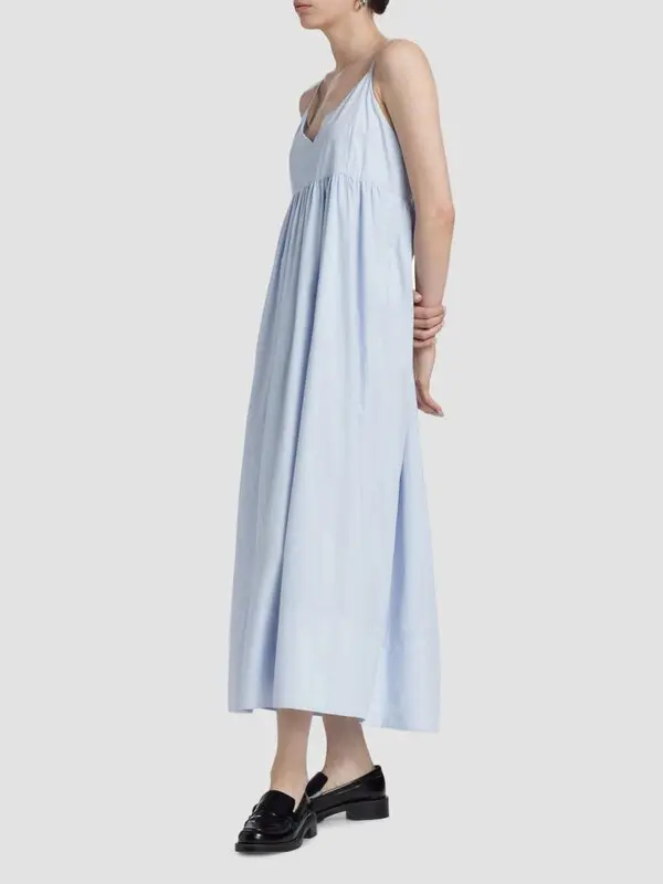 Jenni Kayne Cove Cotton Maxi Dress - French Blue