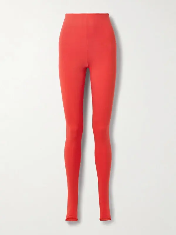 Skin Harmonia Stretch Organic Pima Cotton-jersey Stirrup Leggings