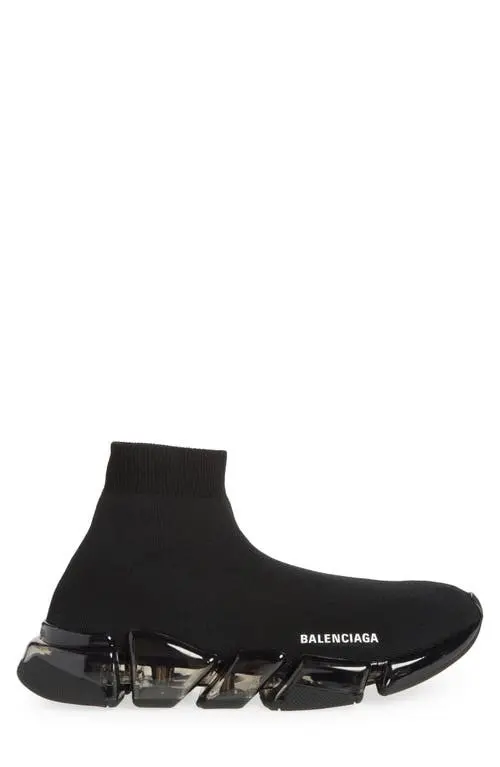 Balenciaga Speed 2.0 Lt Sock Sneakers - Black
