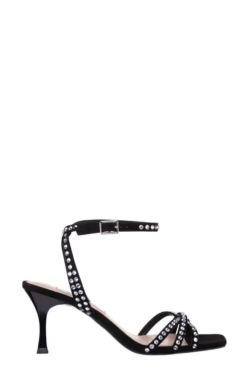 Nina Laura Ankle Strap Sandal - Black