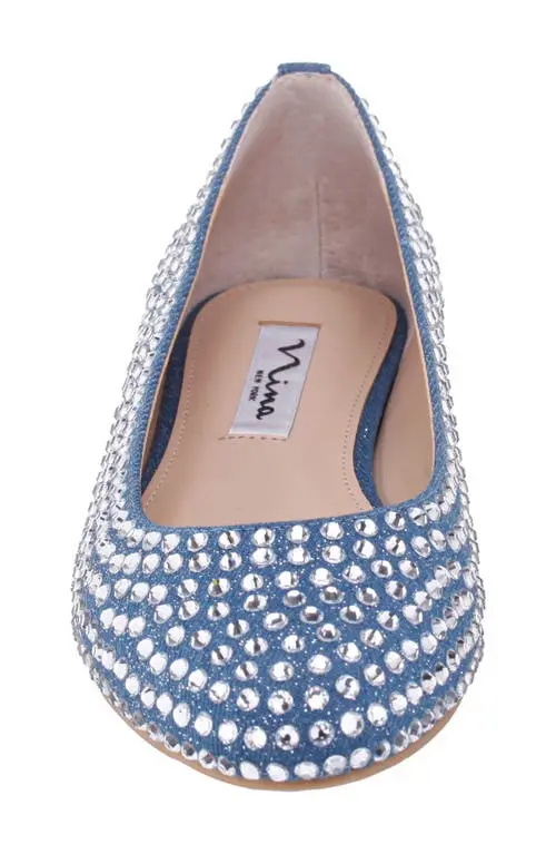 Nina Paula Embellished Flat