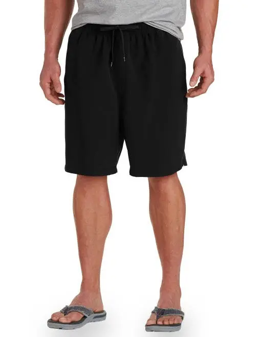 HARBOR BAY BY DXL Big & Tall Swim Trunks - Black