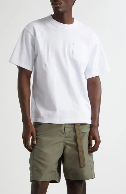 Sacai Cotton Pocket T-shirt - White 101
