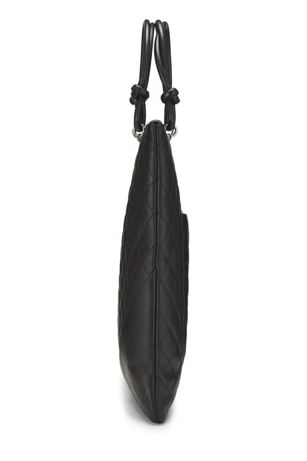 Chanel Cambon Flat Tote Lambskin