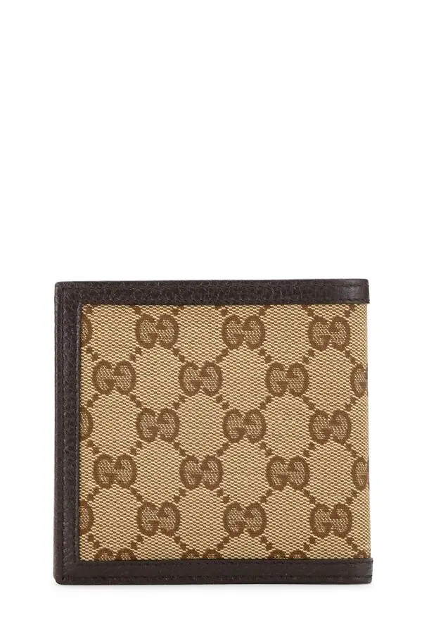 Gucci Original Gg Canvas Bifold Wallet