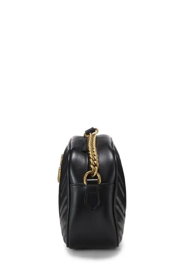 Gucci Leather Gg Marmont Crossbody Bag