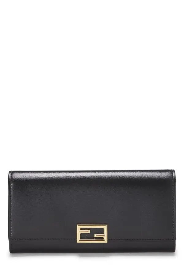 Fendi Leather Long Wallet