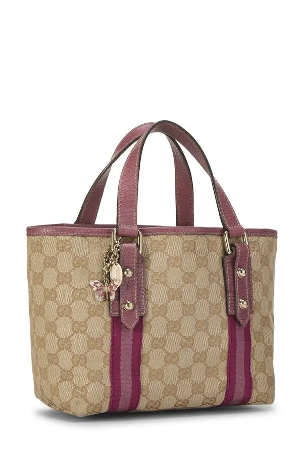 Gucci Original Gg Canvas Jolicoeur Tote Bag - Pink