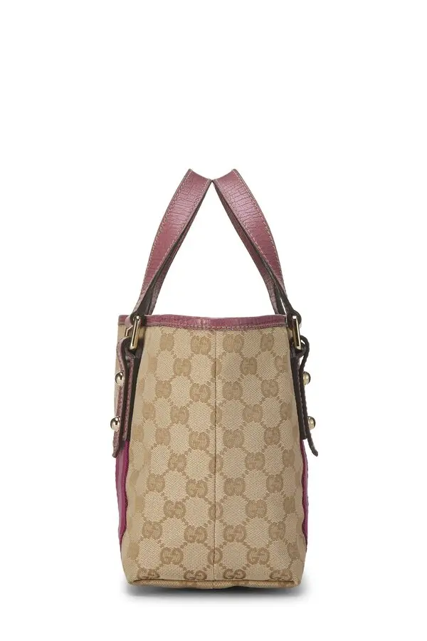 Gucci Original Gg Canvas Jolicoeur Tote Bag - Pink