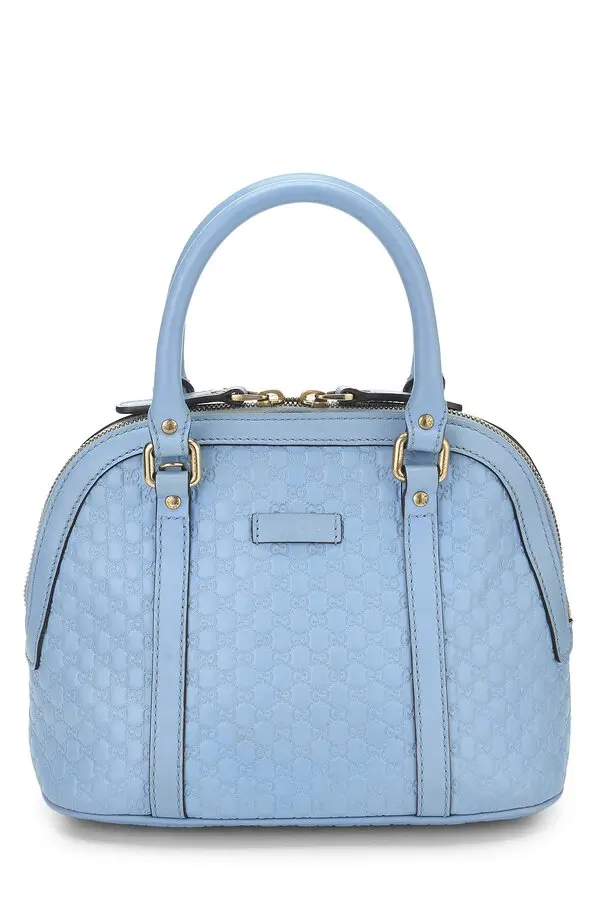 Gucci Microguccissima Dome Bag - Blue