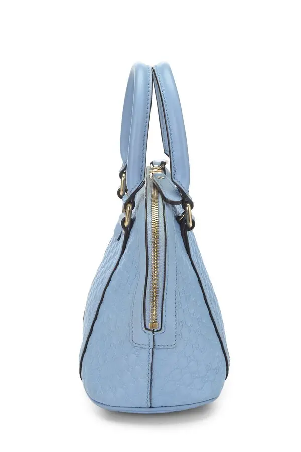 Gucci Microguccissima Dome Bag - Blue