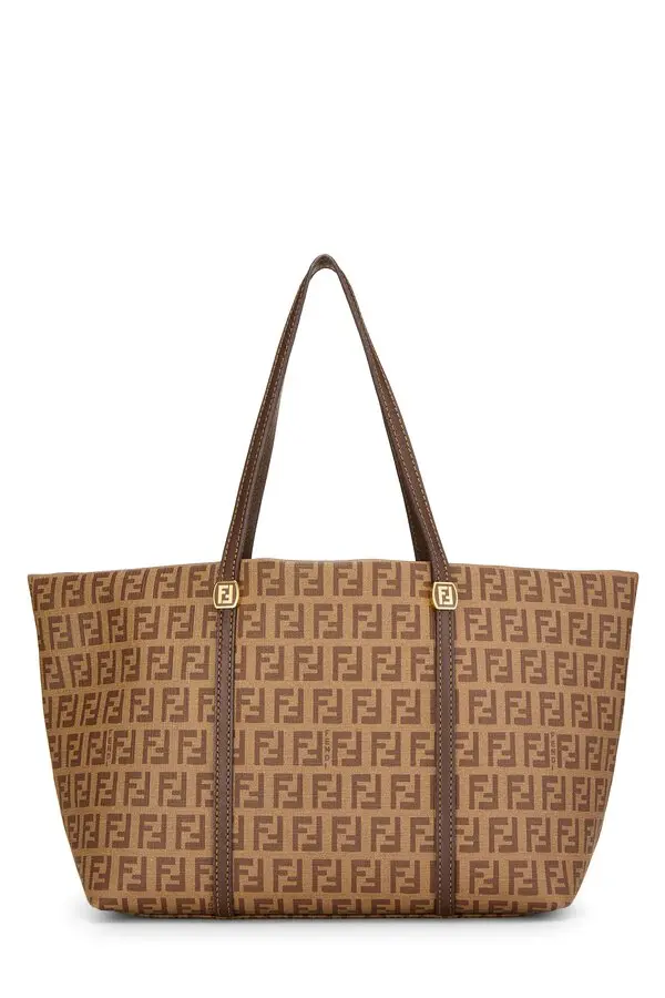 Fendi Zucchino Coated Tote