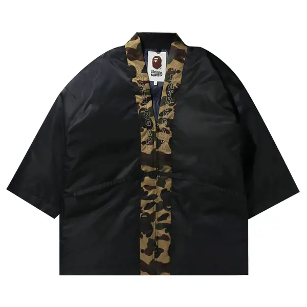 A BATHING APE 1st Camo Hanten Down Jacket - Green