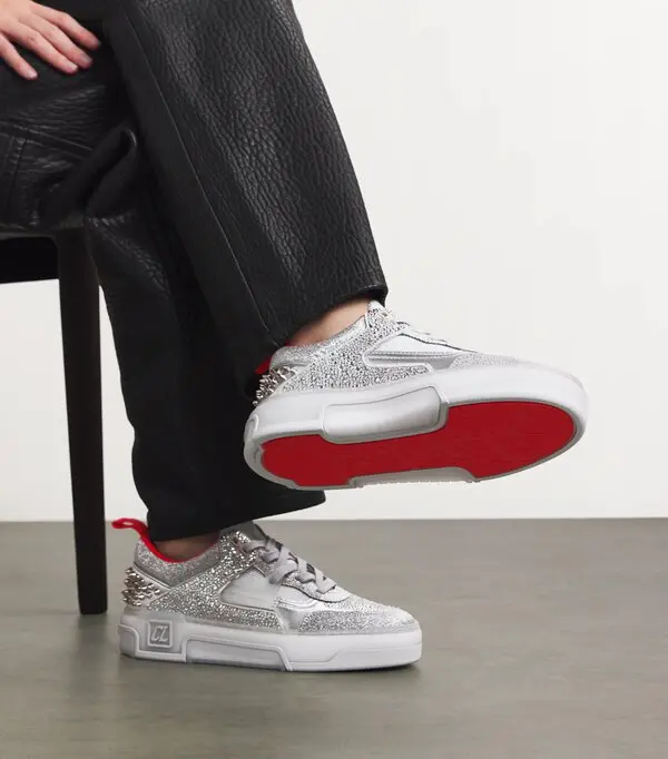 Christian Louboutin Astroloubi Donna Strass Sneakers  display picture 2