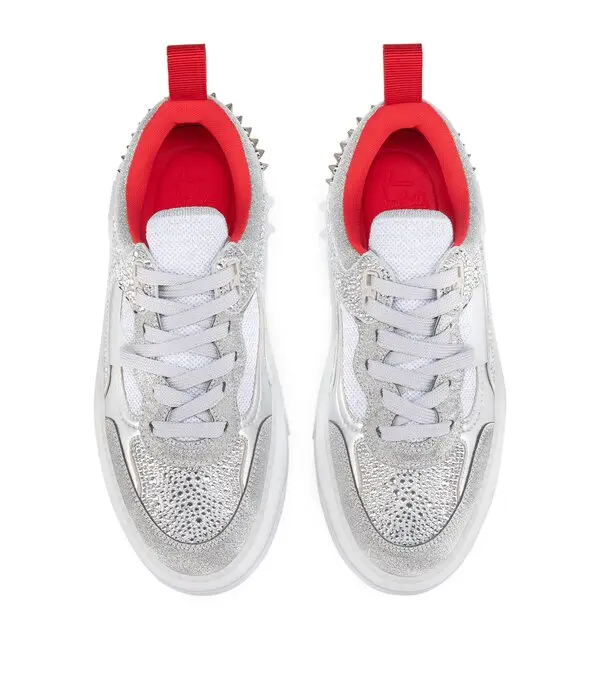 Christian Louboutin Astroloubi Donna Strass Sneakers  display picture 3