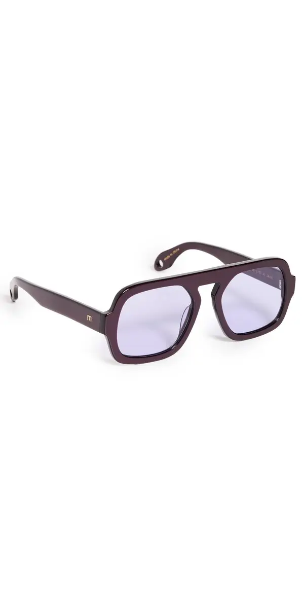 ELISA JOHNSON Jane Sunglasses - Purple Haze