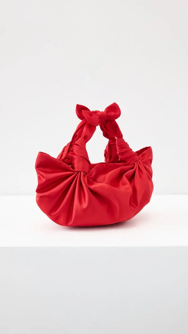 NLA COLLECTION Nla Knot Handheld Bag - Red