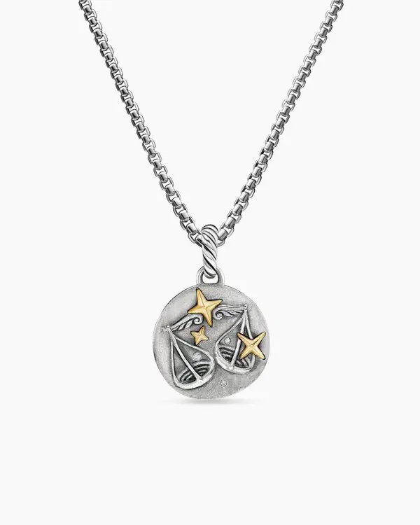 David Yurman Libra Amulet - Diamond