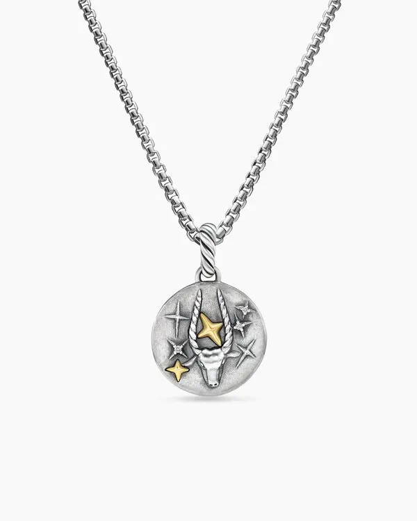 David Yurman Capricorn Amulet - Diamond