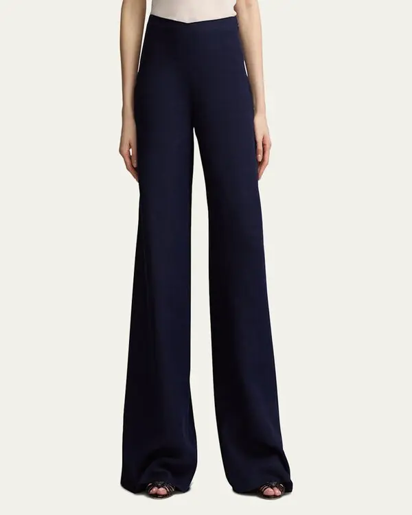 Ralph Lauren Daria Linen Wide-leg Pants