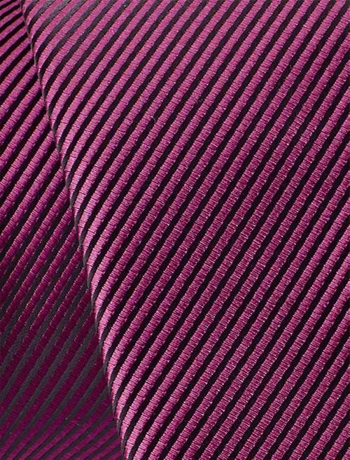 SYNRGY BY DXL Textured Solid Tie - Berry