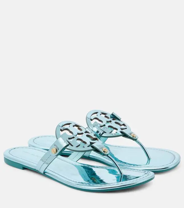 Tory Burch Miller Embellished Thong Sandals