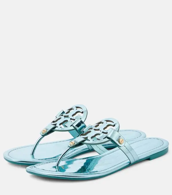 Tory Burch Miller Embellished Thong Sandals