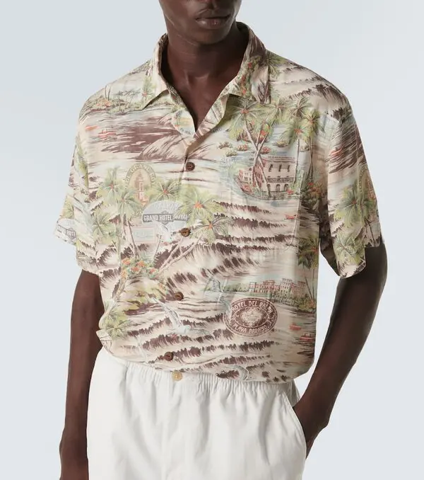 Polo Ralph Lauren Printed Bowling Shirt
