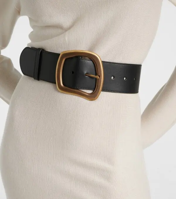 Gabriela Hearst Simone Large Leather Belt