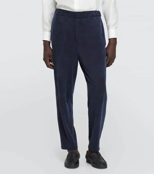 Giorgio Armani Jersey Straight Trousers