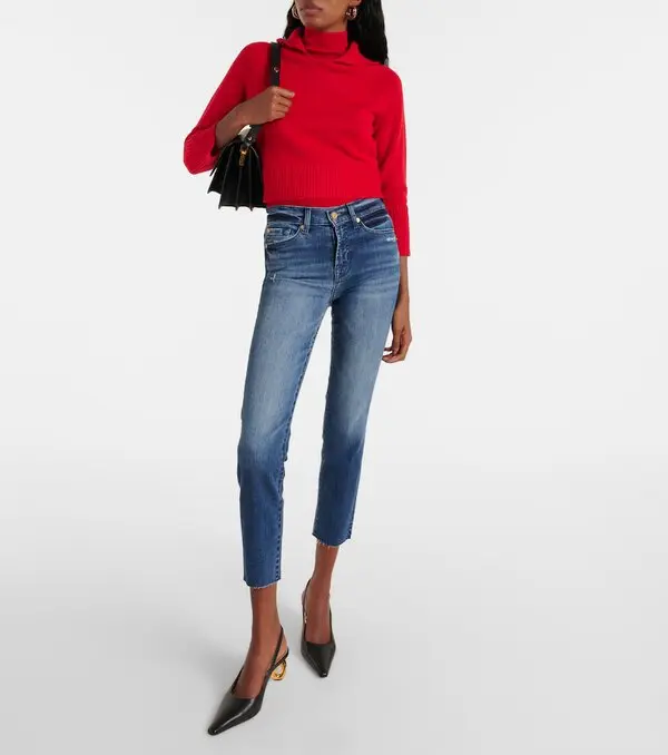 7 For All Mankind Roxanne Ankle-length Jeans