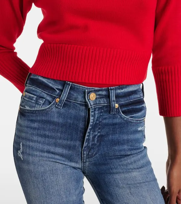 7 For All Mankind Roxanne Ankle-length Jeans