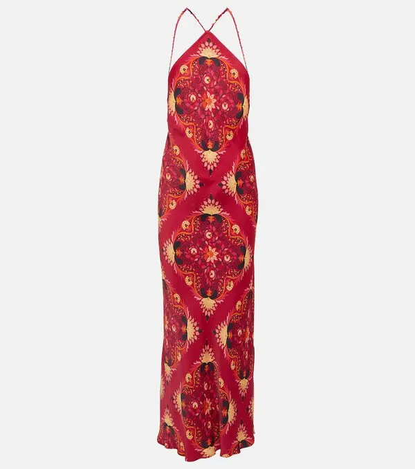 Farm Rio Printed Maxi Dress