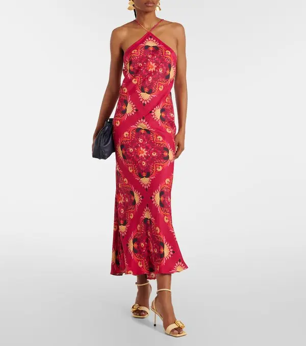 Farm Rio Printed Maxi Dress