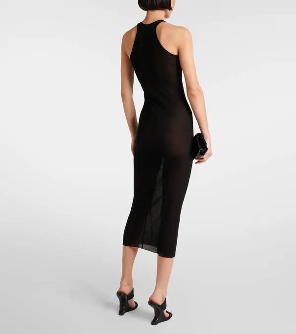 Rick Owens Jersey Midi Dress