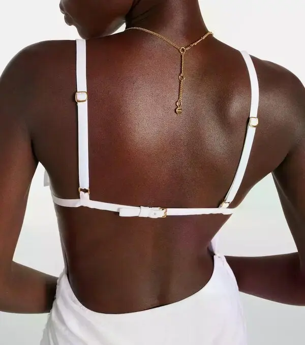 Jacquemus La Robe Saudade Draped Minidress
